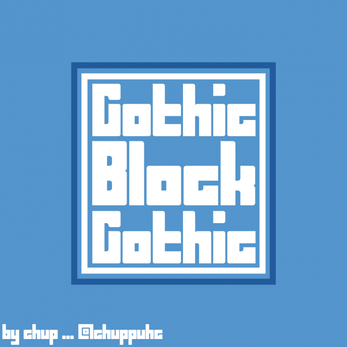 Gothic Block Gothic | FontStruct
